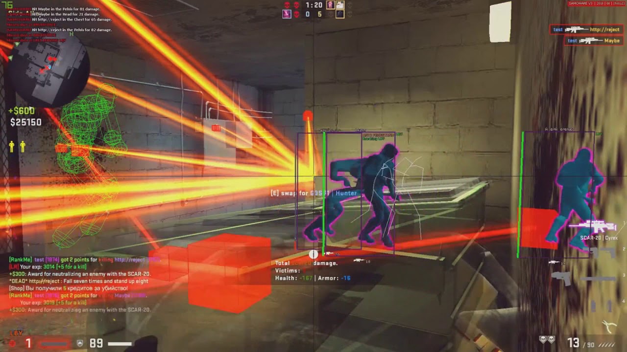 SAMOWARE BEST FREE HVH CHEAT | + BEST RAGE CFG TAPPING AW SKEET OneTap ...