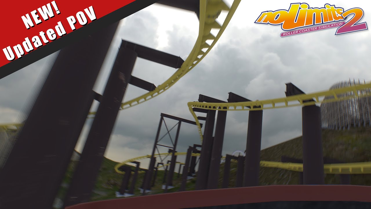 UPDATED POV - Falcon - Arrow Dynamics Suspended Coaster - NoLimits 2 ...