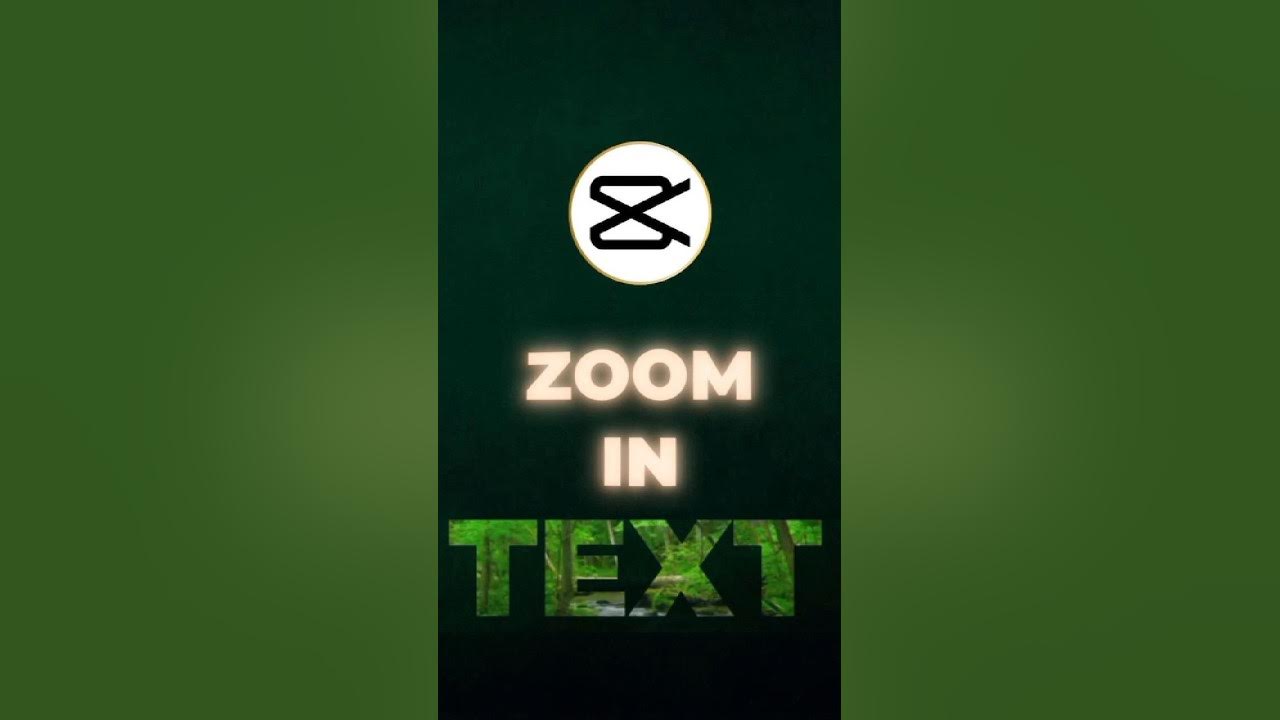 Revolutionise Your Edits with the Zoom-In Text Reveal | #capcuttutorial | #shortsbeta - YouTube