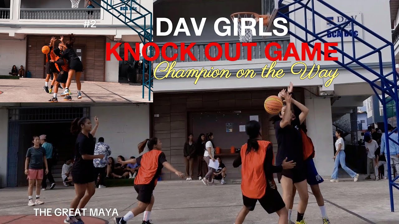 Girls 3x3 Basketball Game at Dav College Court in Nepal - YouTube