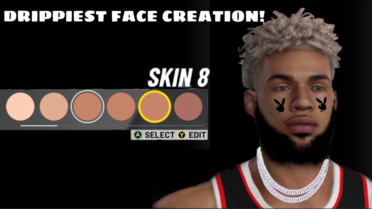 THE *NEW* BEST DRIPPY FACE CREATION TUTORIAL IN NBA2K21! HOW TO LOOK ...