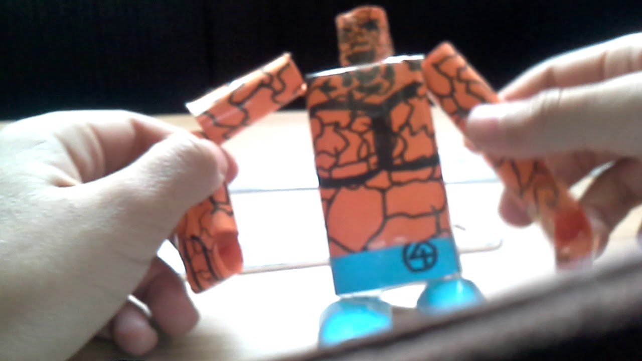 Cool action figures preview. (Paper crafts) - YouTube