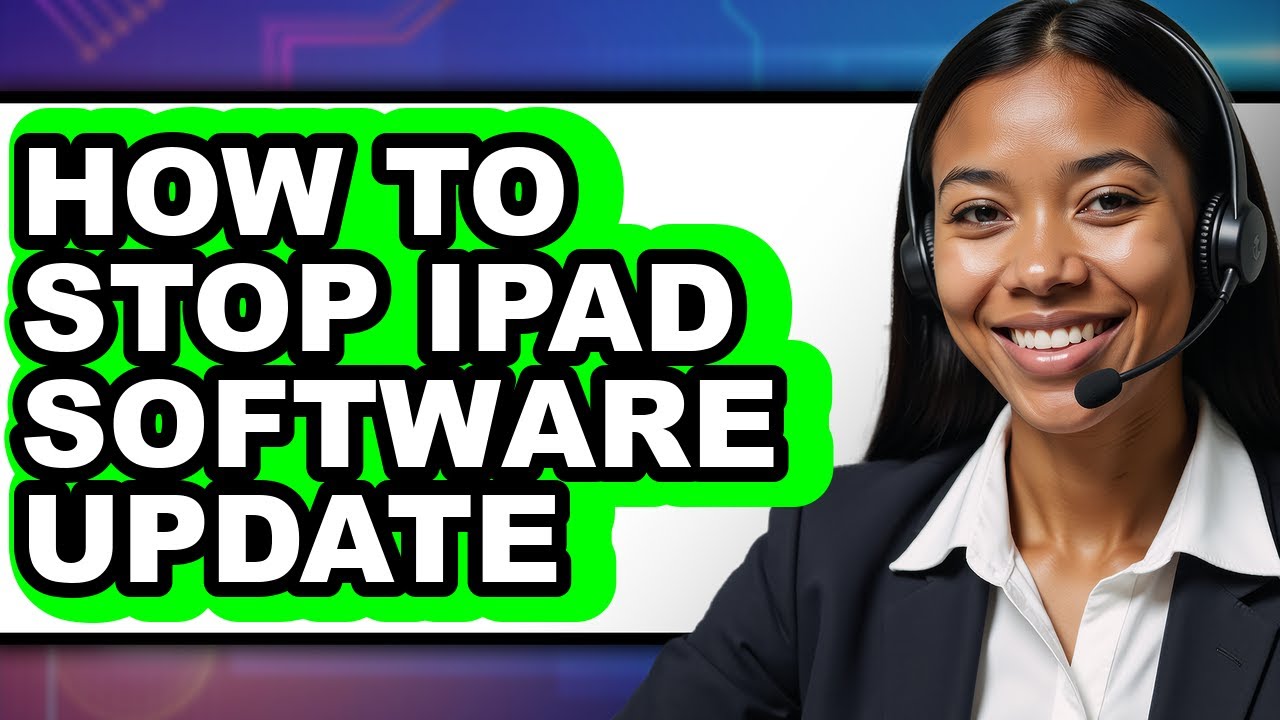 How to Stop Ipad Software Update - Step by Step - YouTube