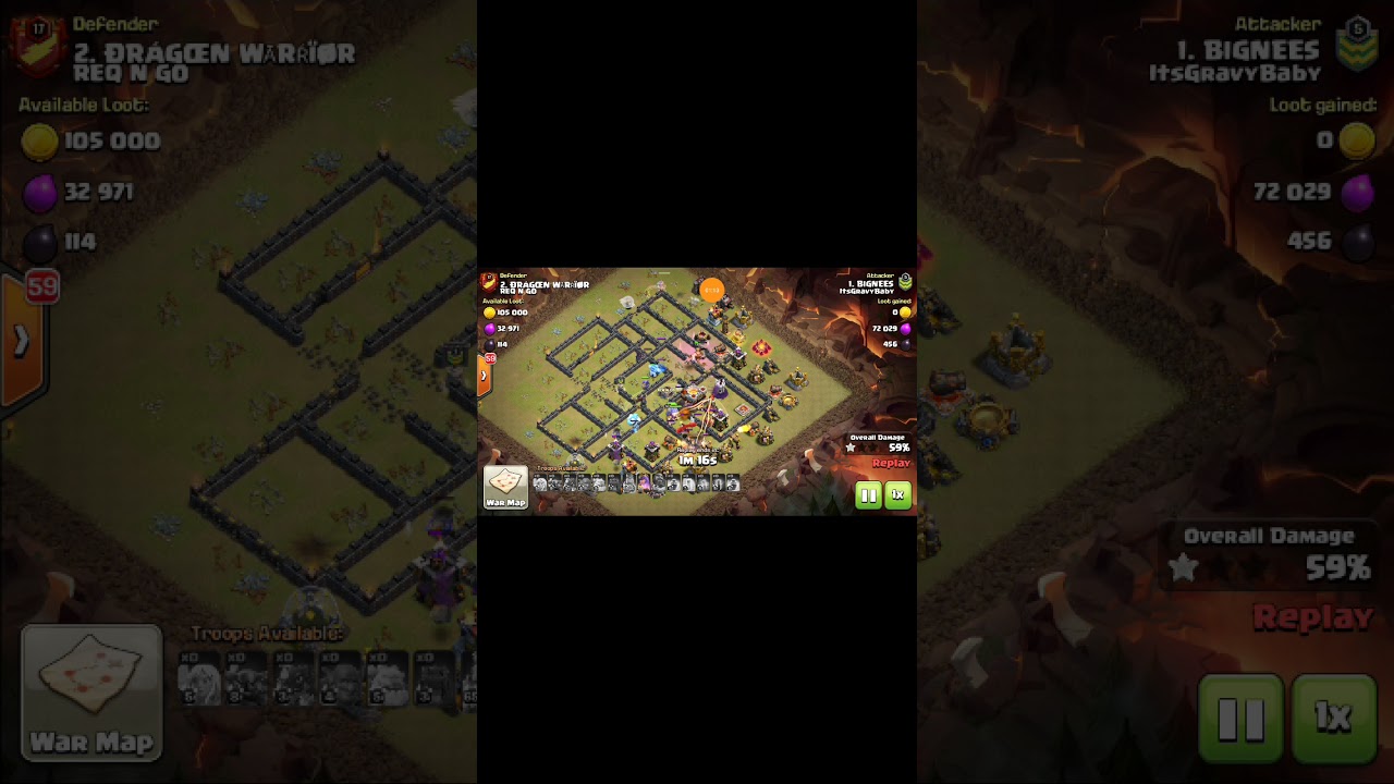 Max th 12 succesful attack in coc - YouTube