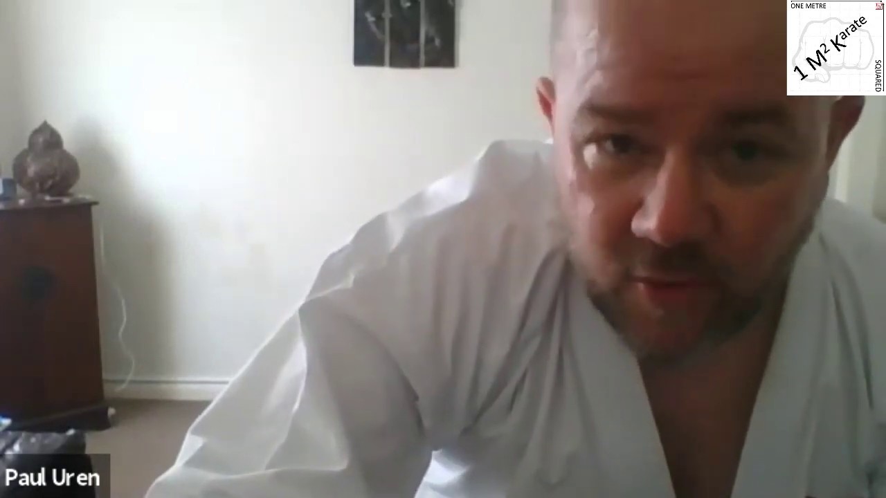 1m² Online Karate Seminar with Paul Uren 6th Dan - YouTube