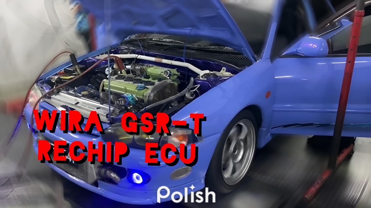Wira GSRT Rechip & Tune - YouTube