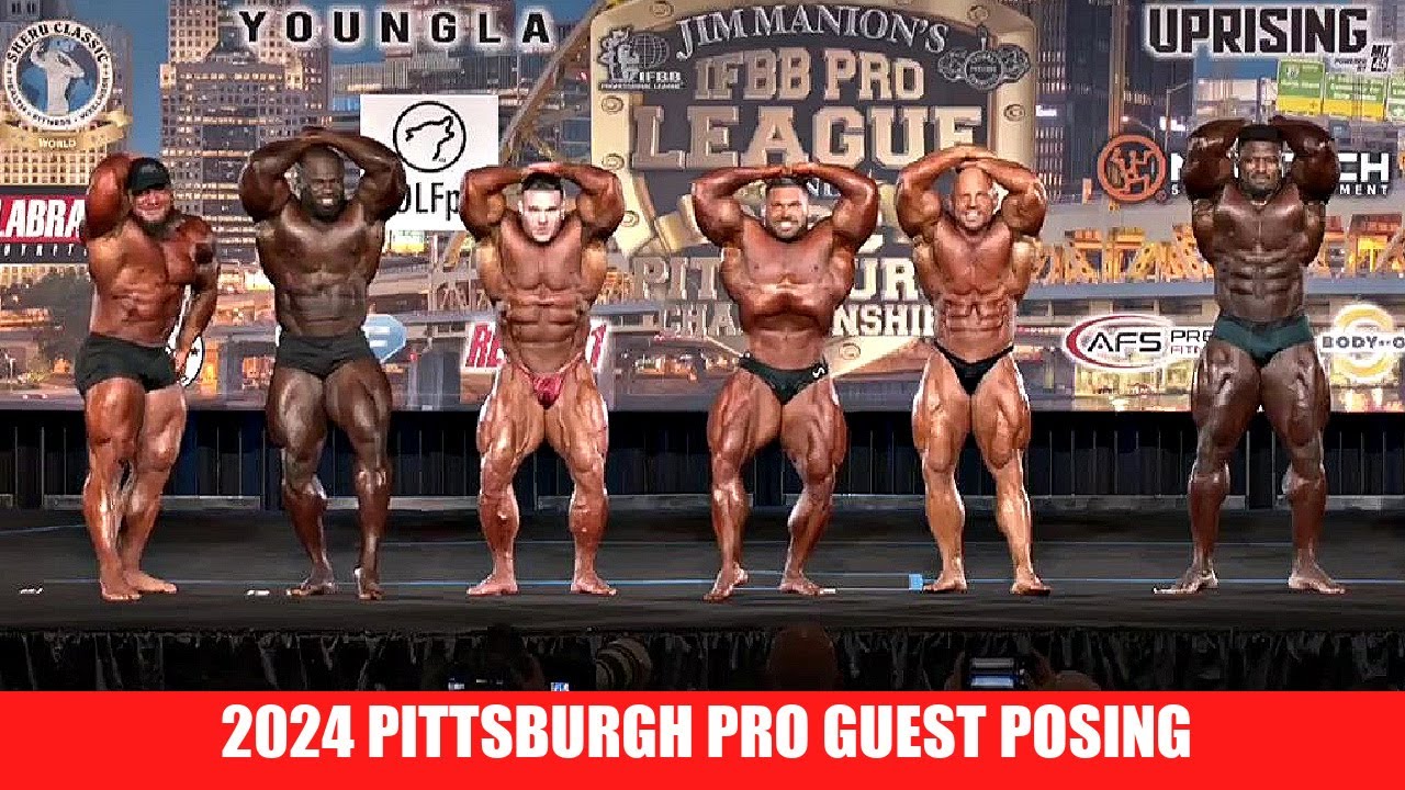 2024 Pittsburgh Pro Guest Posing: Nick Walker, Derek Lunsford, Samson ...