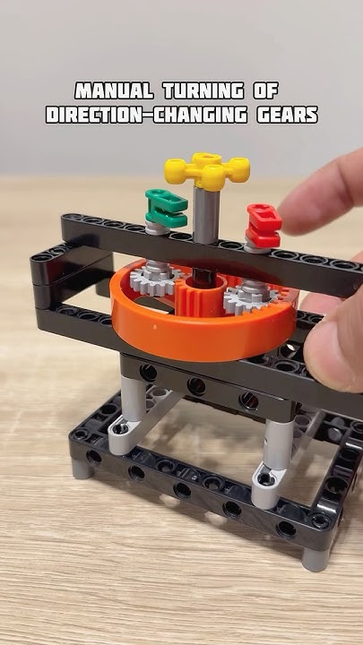 Manual Turning of Direction-Changing Gears - YouTube