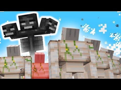 fight with wither and get nether star in Minecraft ||MINECRAFT - YouTube