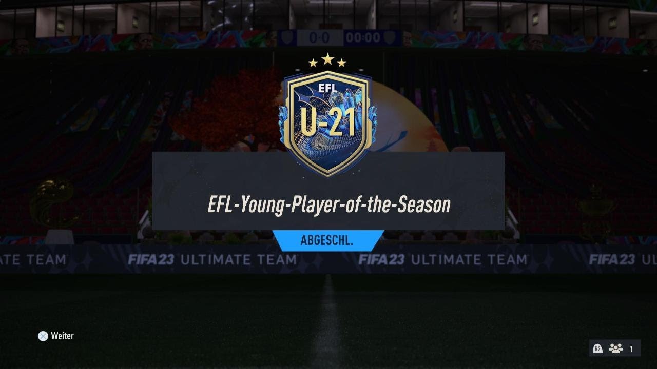 U21 EFL YOUNG PLAYER OF THE SEASON #FIFA 23 🫣 - YouTube