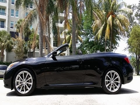 2009 Infiniti G37 Hardtop Convertible For Sale 954 588 7067 - YouTube