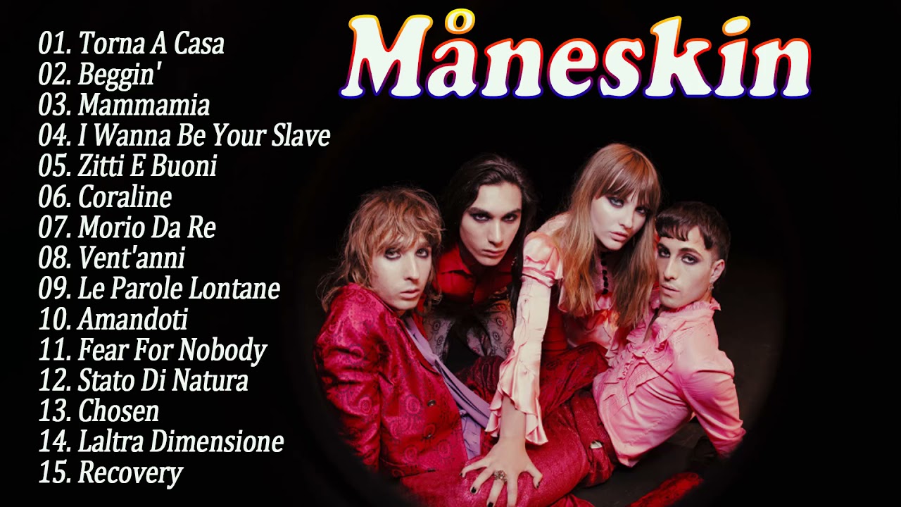 Måneskin Greatest Hits full album - Måneskin Best Songs - Best of ...