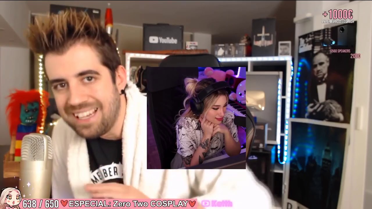 Katth reacciona al primer ASMR de Auronplay - YouTube