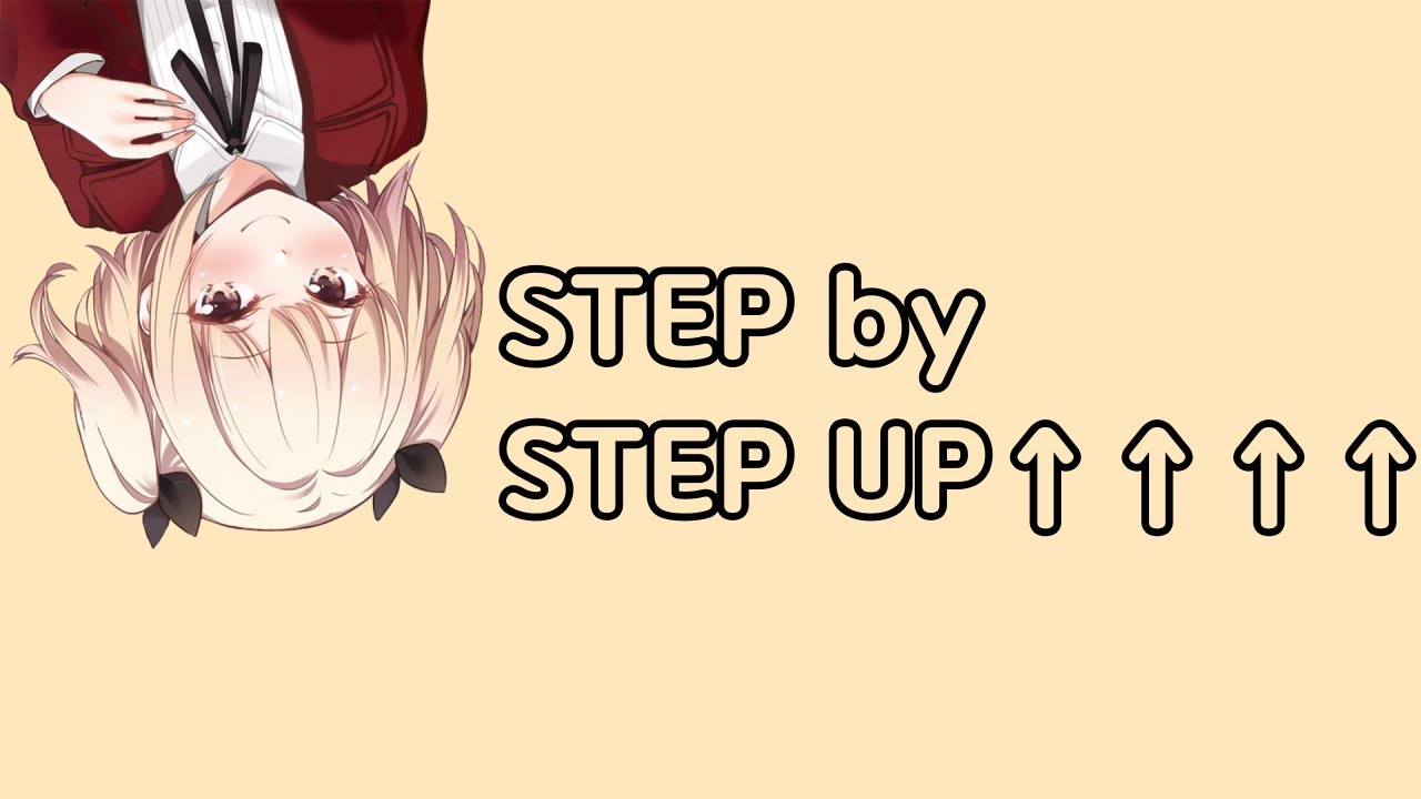 [NEW GAME!]윤 - STEP by STEP UP↑↑↑↑ - YouTube