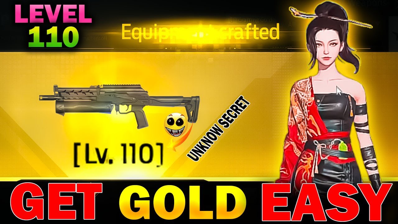 UNDAWN | Get PP-19 Bizon 🔥Gold Weapon Level 110 💥🔫undawn gold weapon ...