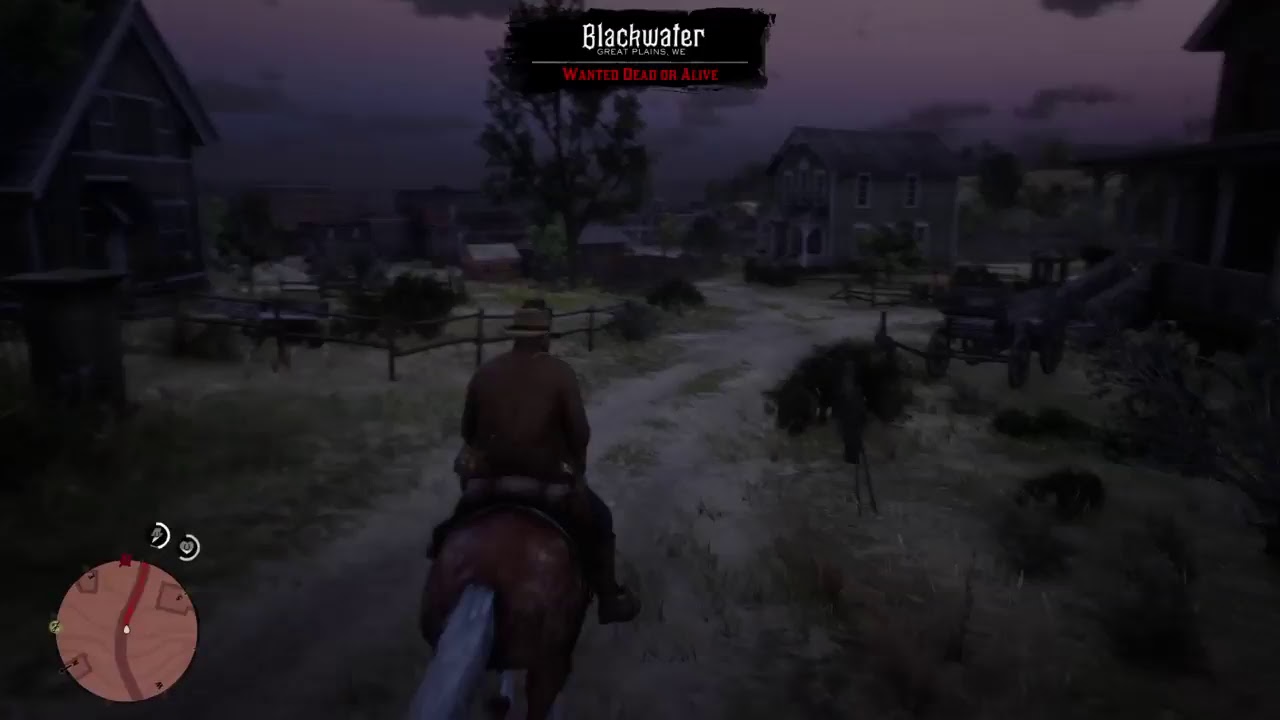 Red Dead Redemption 2 - Entering Blackwater - YouTube
