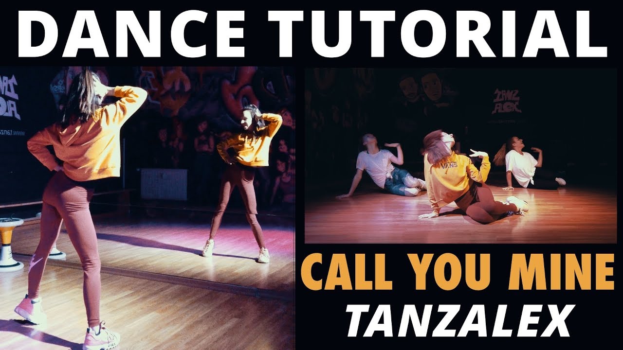 CALL YOU MINE | DANCE TUTORIAL with music | Jazz Funk | TanzAlex - YouTube