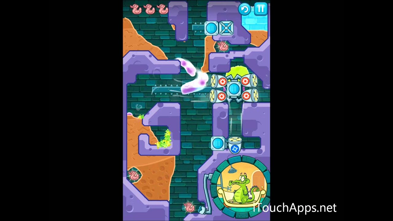 Where's My Water Level 9-19 Ooze It or Lose It Solution/Walkthrough ...