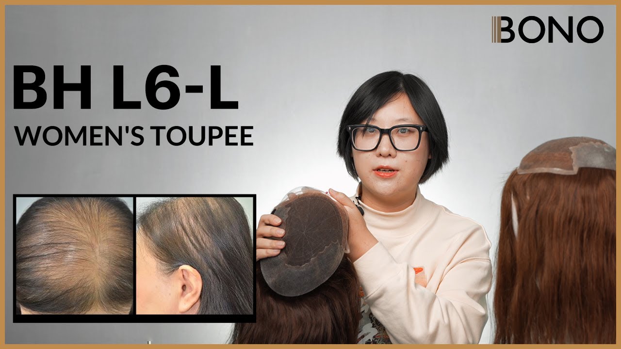 Meet L6L -- Unisex Long Hair Toupee | Bono Hair Factory - YouTube
