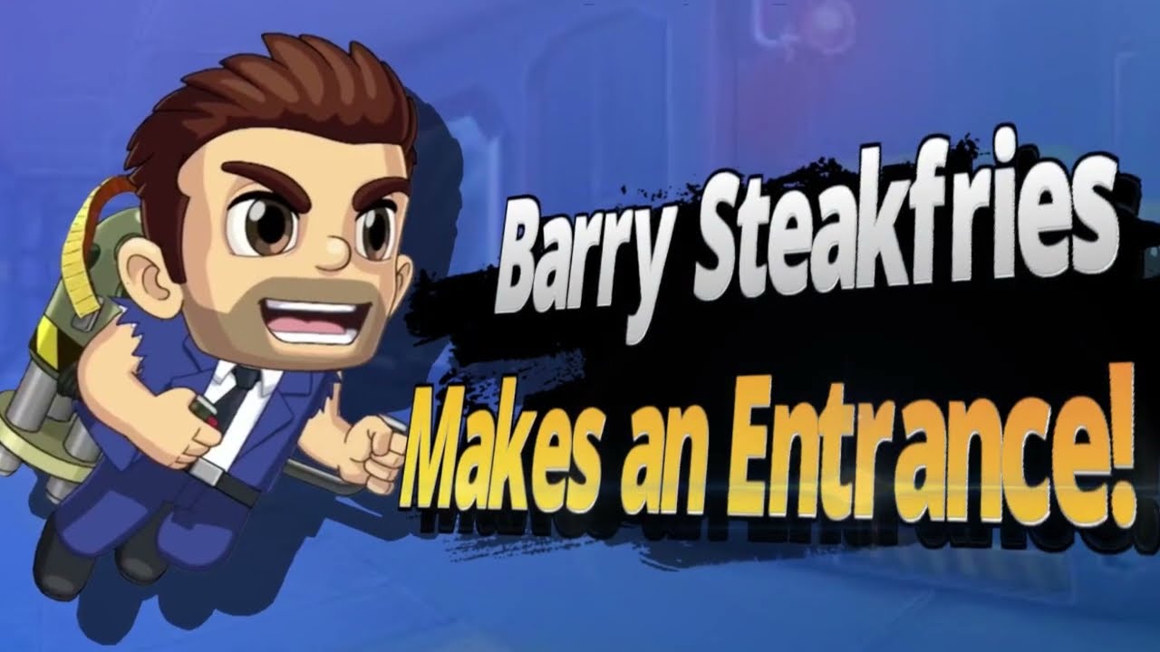 (BARRY STEAKFRIES FANMADE TRAILER) Super Smash Bros. Ultimate - Bullets ...