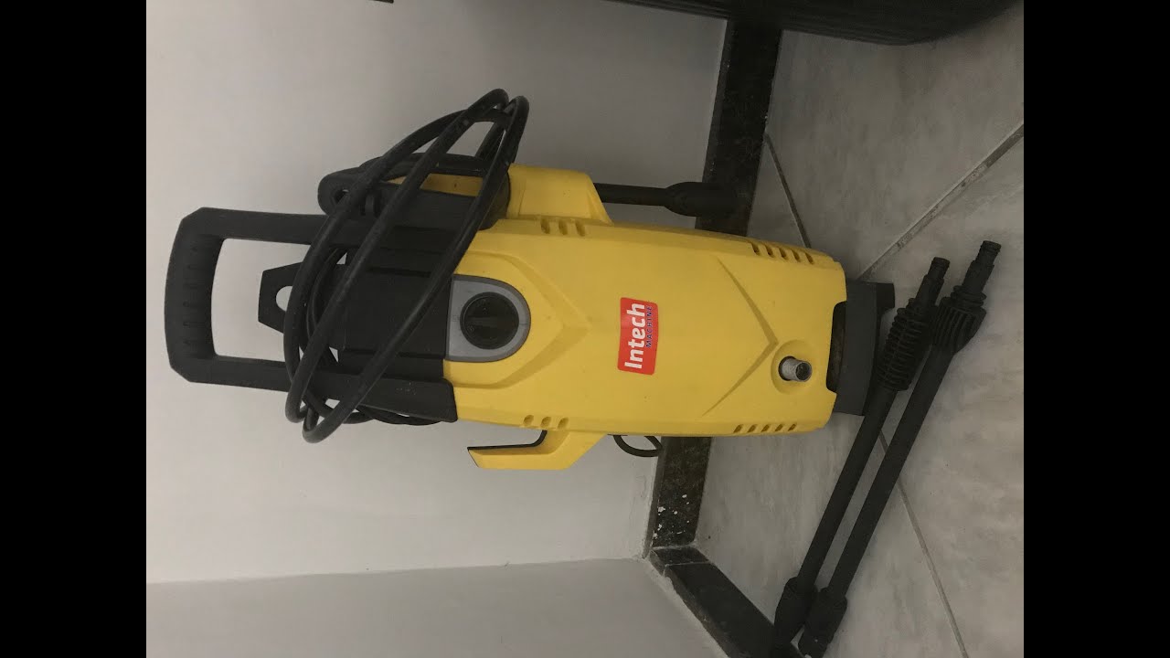 Testando a lavadora de alta pressão INTECH MACHINE ARIZONA - YouTube