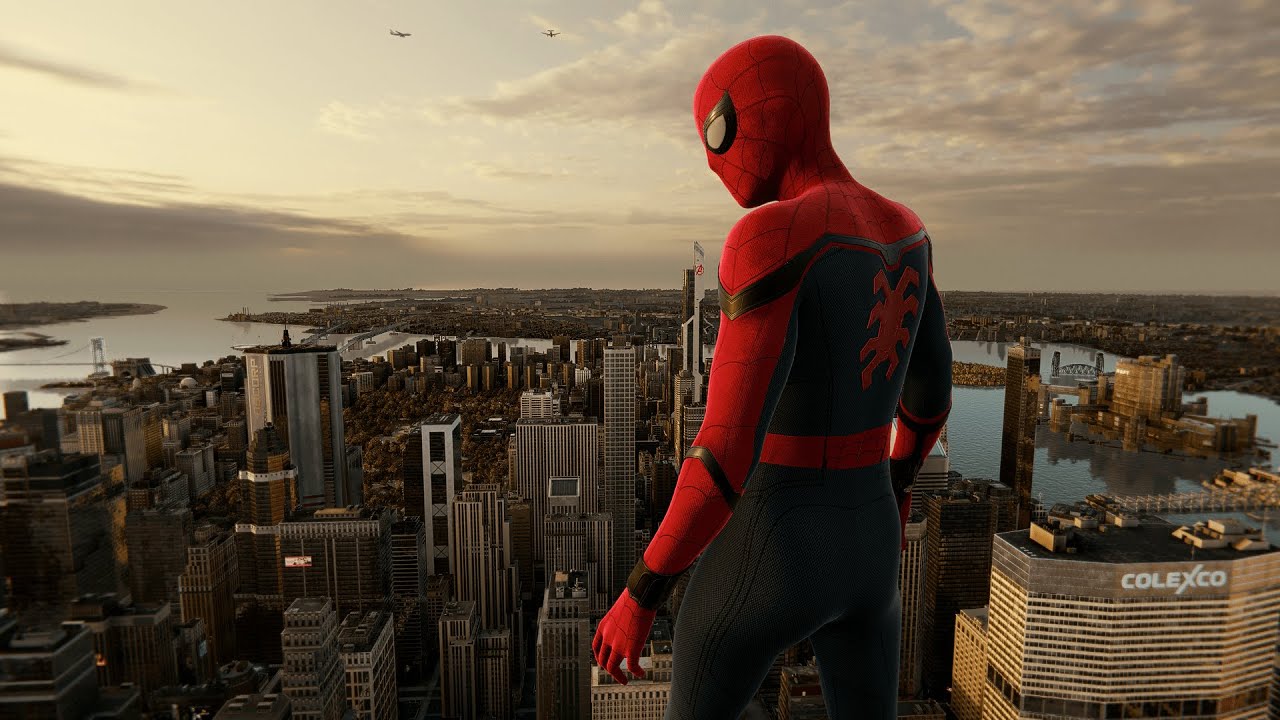 NEW Ultra REALISTIC NYC , Homecoming Suit Mod. - YouTube