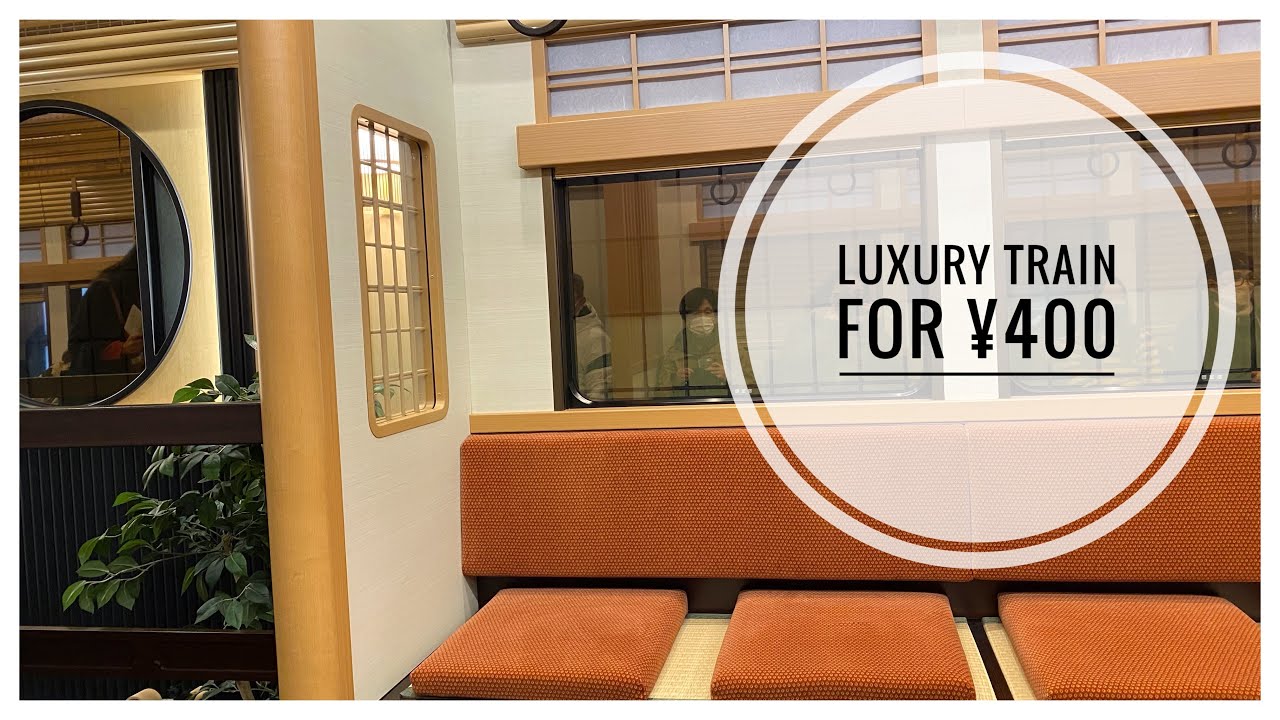 EXPERIENCE Train Ride in LUXURY (KytoTrain GARAKU by Hankyu Line) - YouTube