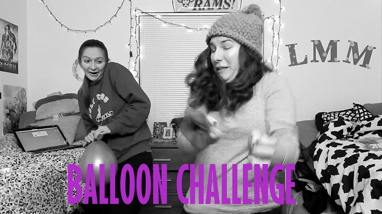 BALLOON POPPING CHALLENGE - YouTube