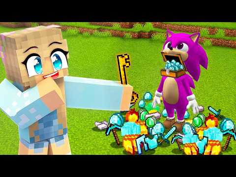 Kız Bebek Sonic Sandığı -Minecraft