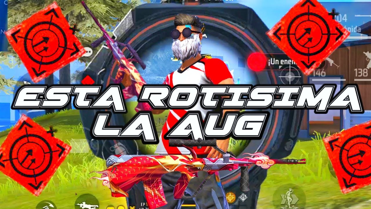 REVENTANDO CABEZAS CON LA "AUG" EN PRECISO EN MIRA EN CELULAR ||Vz ...