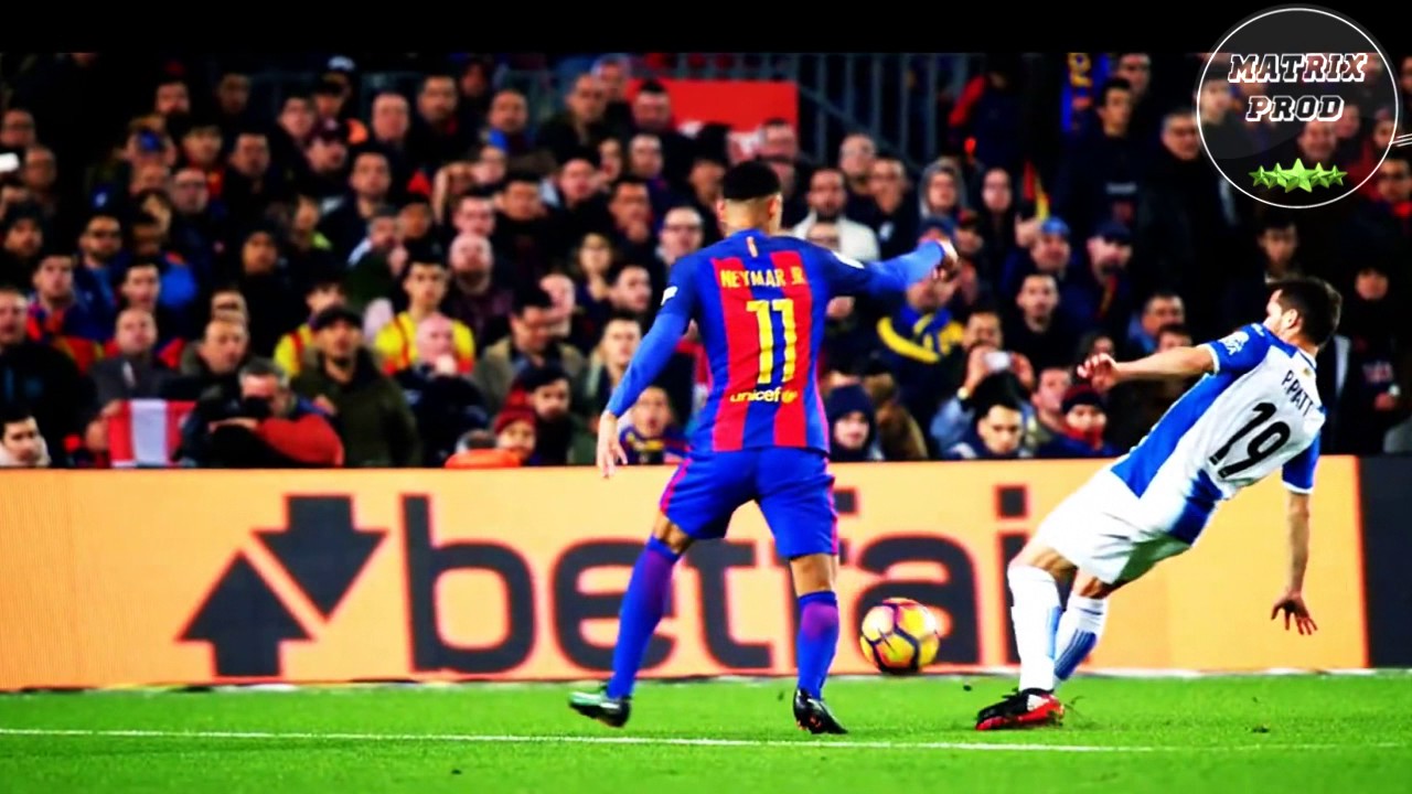 Neymar Jr King Of Dribbling Skills 2017 HD - YouTube