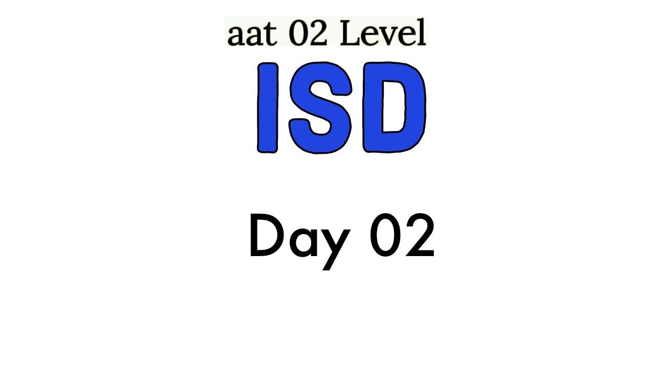 AAT 02 අදියර | ISD-Day 02 | 2021 NOV 30 - YouTube