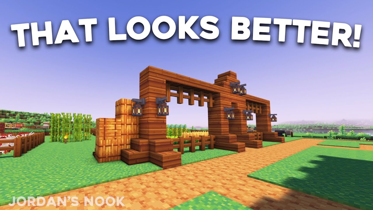 Minecraft Farm AESTHETIC Upgrades! - Minecraft Cozy Modpack - YouTube