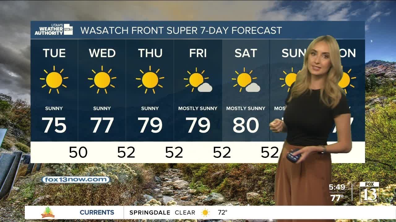 Utah's Weather Authority | Monday, Oct. 3 evening forecast - YouTube