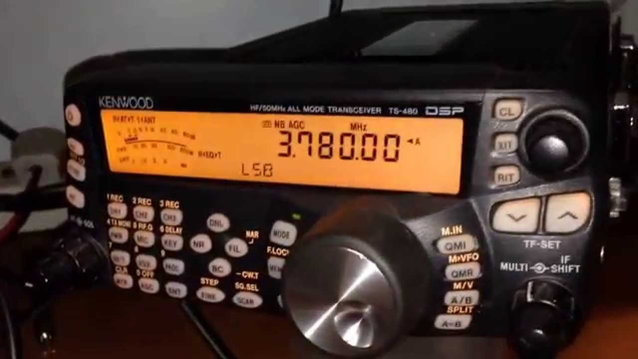 KENWOOD TS-480 SAT - YouTube