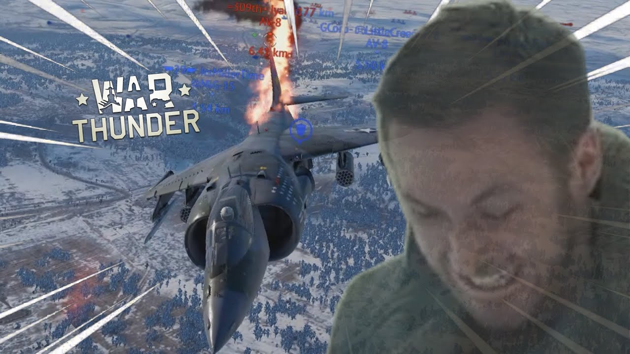 War Thunder Harrier Edition - YouTube
