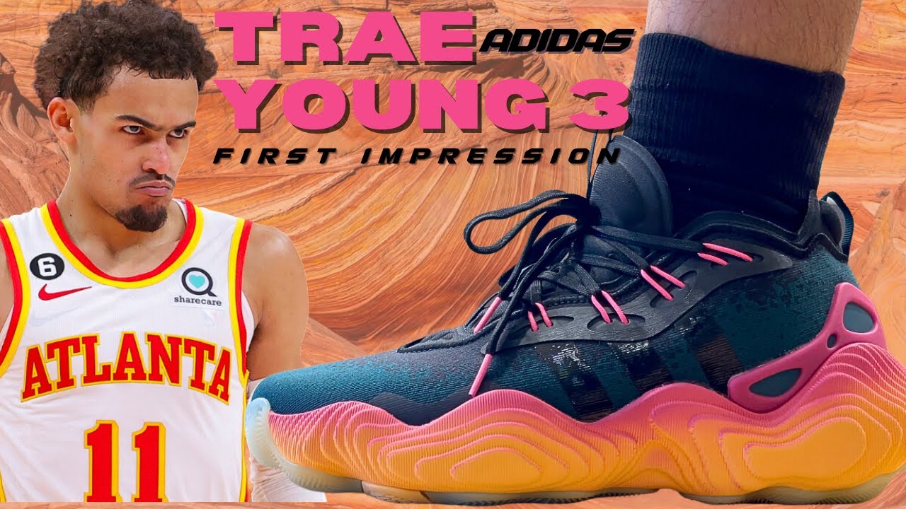 New And Improved! Adidas Trae Young 3 First Impressions - YouTube