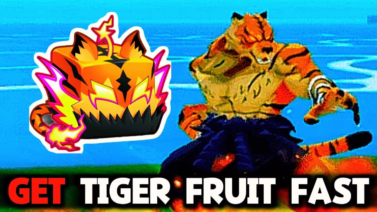 How to Get TIGER Fruit FAST in Blox Fruits 🐯| Roblox - YouTube