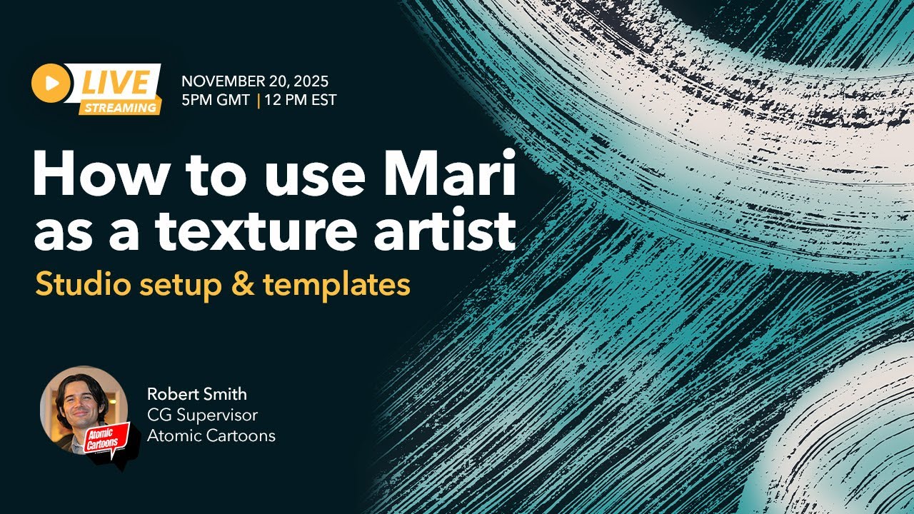 How to use Mari as a texture artist: Studio setup & templates - YouTube