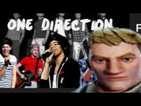 Fortnite but you can only look one direction challenge - YouTube