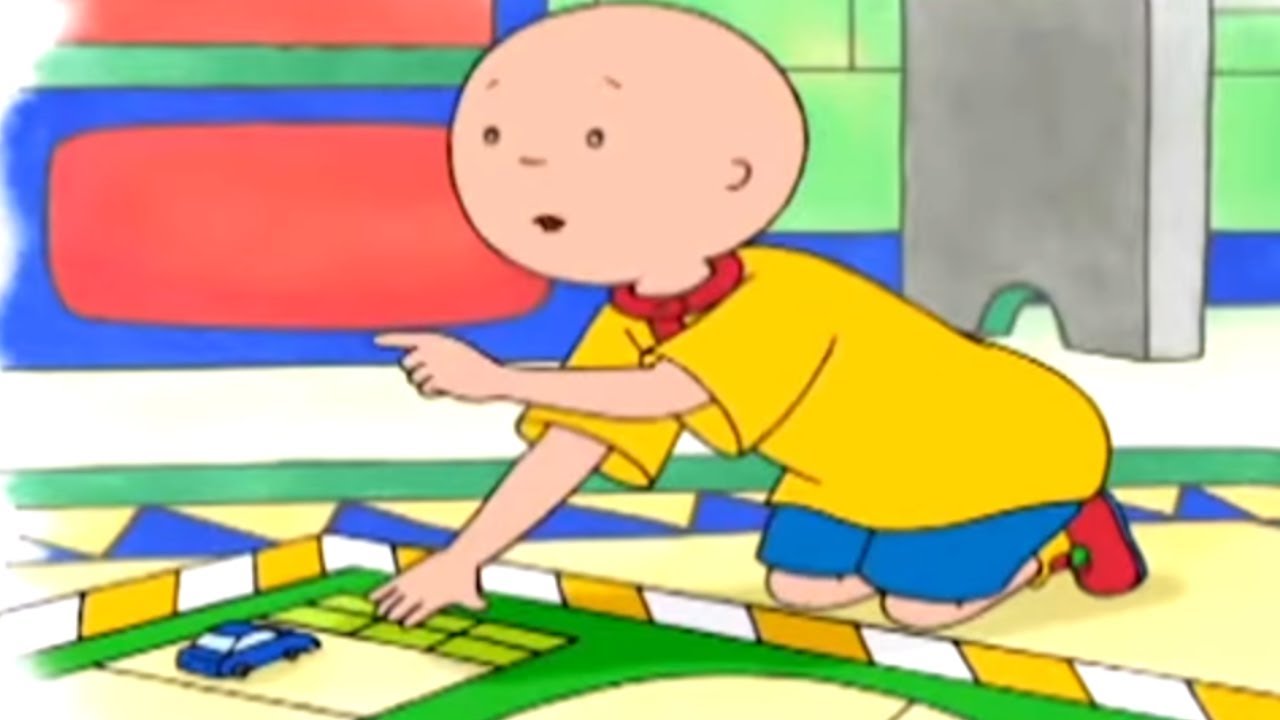 Caillou y la Seguridad Vial | Caillou en Español Castellano - YouTube