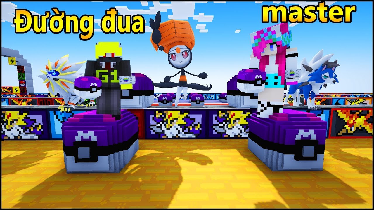 CUỘC CHẠY ĐUA LUCKY BLOCK MASTER BALL VỚI NOOB YETI AI MẠNH HƠN TRONG ...