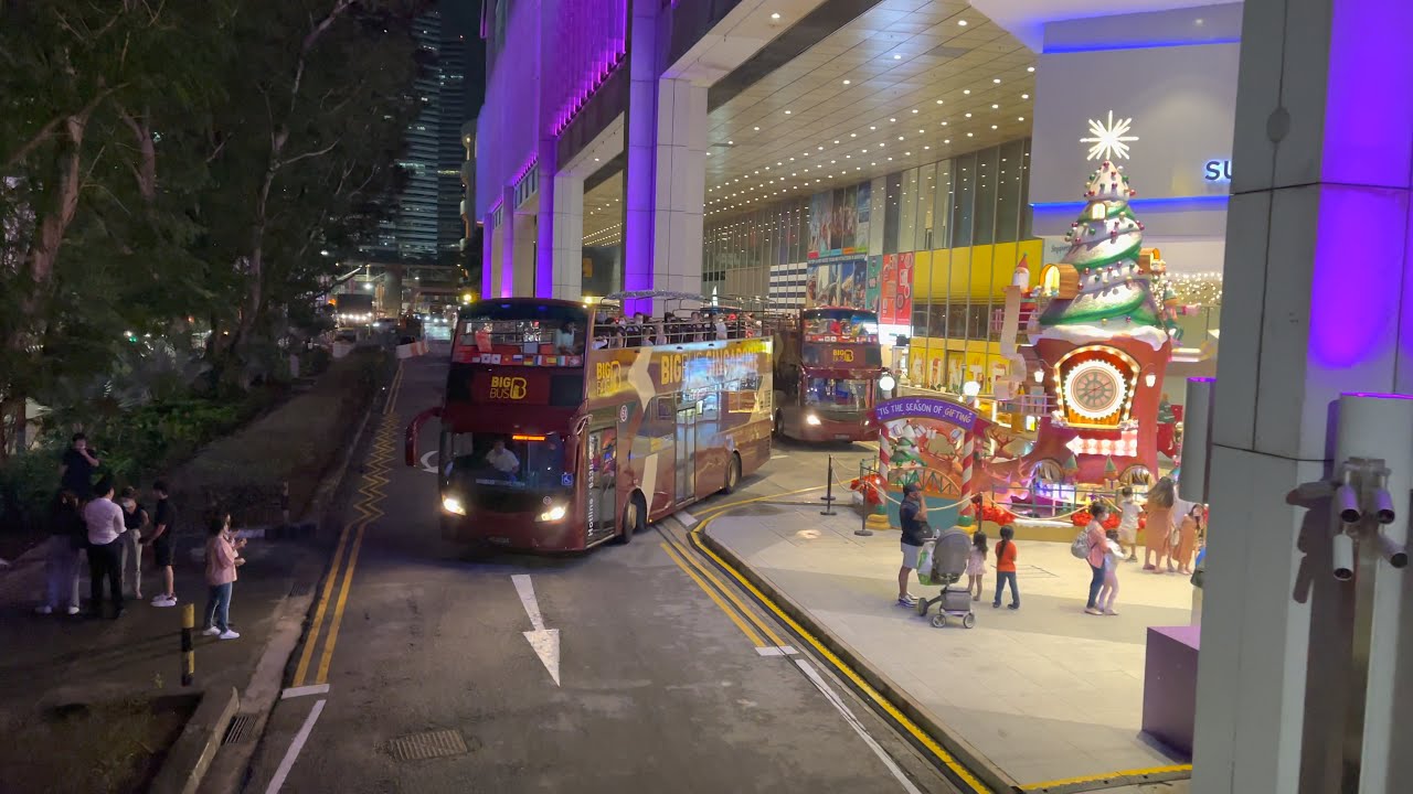 Big Bus Singapore Christmas Light-Up Tour 2020 - YouTube