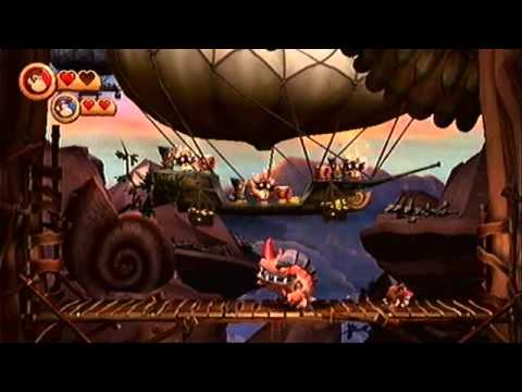 Let's Play Donkey Kong Country Returns, Part 6-B: Thugly's Highrise ...