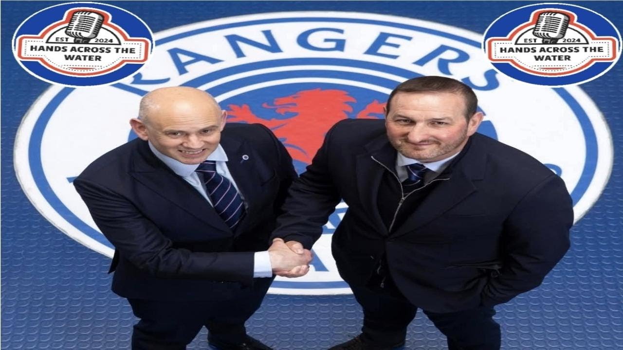 Kevin Thelwell and Dan Purdy are officially announced by Rangers - YouTube