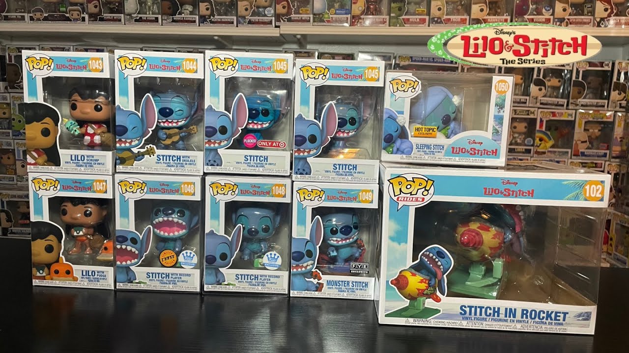 The NEW Full Lilo & Stitch Funko Pop Set & Unboxing! - YouTube