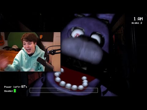 Tubbo Gets Very Scared in Five Night's at Freddy's w/ Jack, & Ranboo