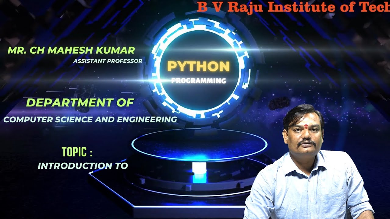 Introduction To Object Oriented Programming In Python By Mr Ch Mahesh 2608
