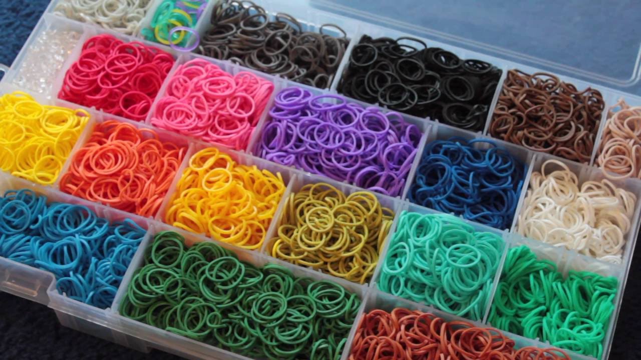 MY RAINBOW LOOM COLLECTION - YouTube