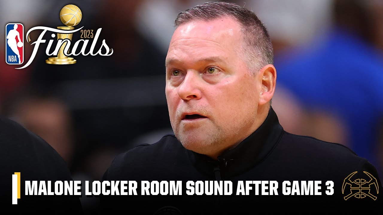 Michael Malone after Game 3: Nikola, I’m not taking you out in the 2nd half again | 2023 NBA ...